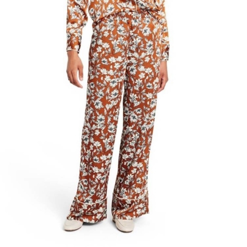 La Ligne Target Floral Design Pants - Size: Xxs - Gem